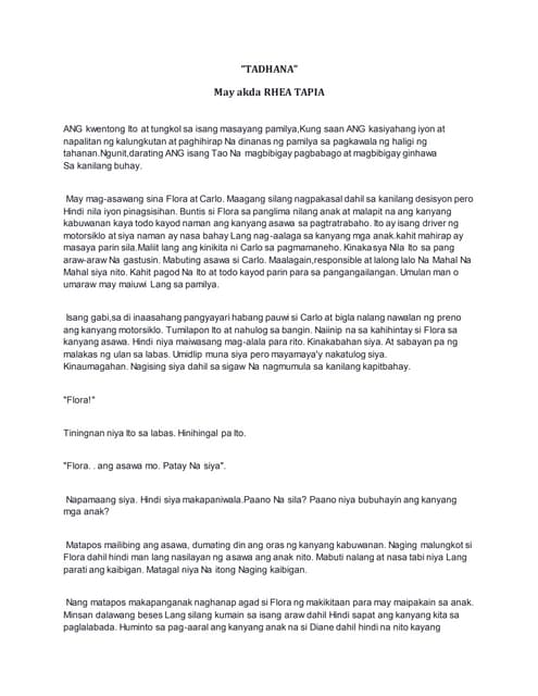 Ang Dalawang Magkaibigan | DOCX