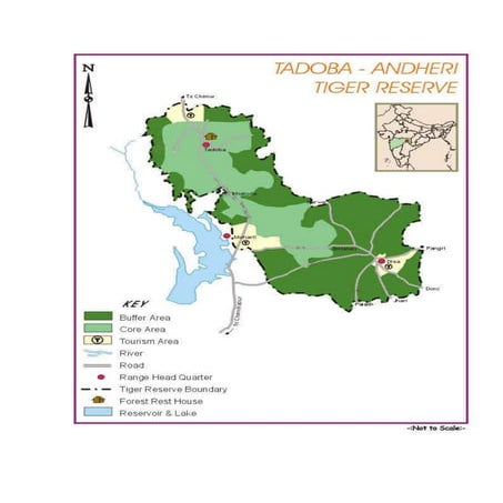 Tadoba map | DOCX