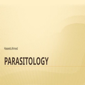 Taenia Saginata slides From haseeb Rajpoot | PPTX