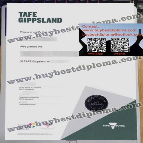 TAFE Gippsland certificate | PDF
