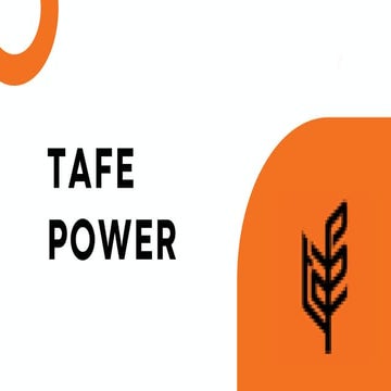 TAFE POWER | PDF