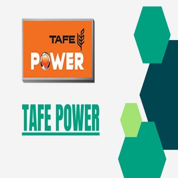 Tafe Power Generators | PPT