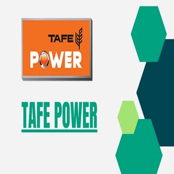 TAFE POWER | Industrial Engine | PPTX