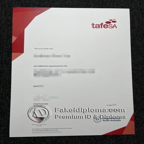 TAFE SA certificate | PDF
