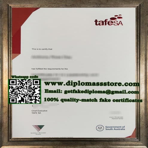 TAFE SA certificate, duplicate TAFE SA diploma | PDF