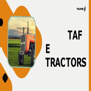 TAFE tractor | PPTX