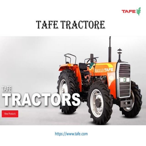 Tafe tractor | PPTX