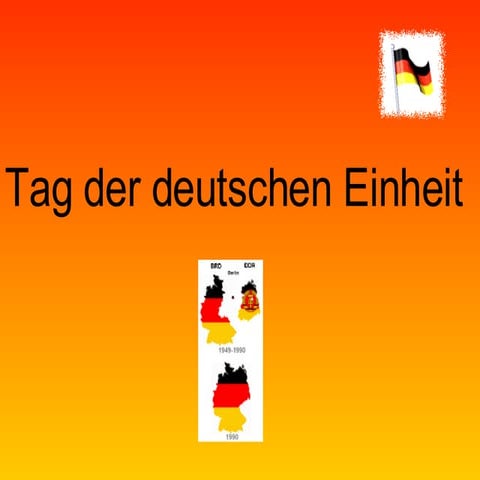 Tag der deutschen Einheit | PPT