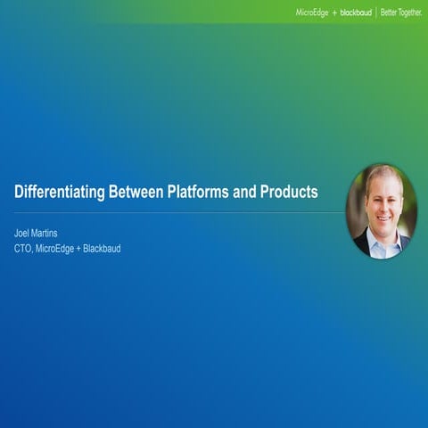 Differentiating Between Platforms and Products | PDF
