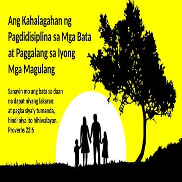 Tagalog - Ang Kahalagahan ng Pagdidisiplina sa Bata at Paggalang sa ...