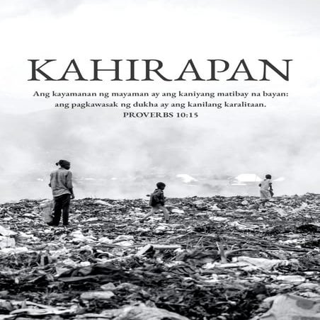 Tagalog - Poverty - Scriptural Sayings.pdf