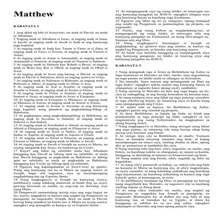 Tagalog - The Gospel of Matthew - Google Cloud Translation.pdf