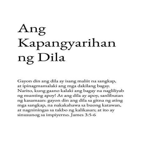 Tagalog - The Power of the Tongue - James 3:5-6.pdf
