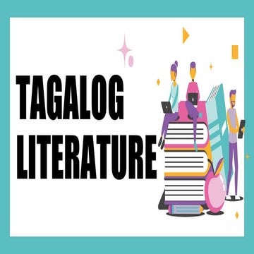 Tagalog Literature ( 21st Century Literature ) | PPTX
