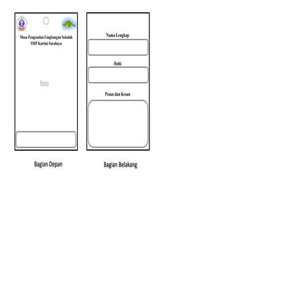 how to make a name tag for masa perkenalan lingkungan sekolah | DOCX