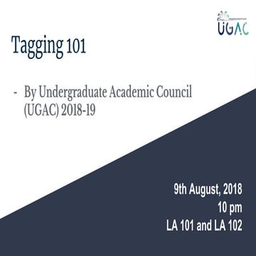 Tagging 101 | IIT Bombay | PPTX