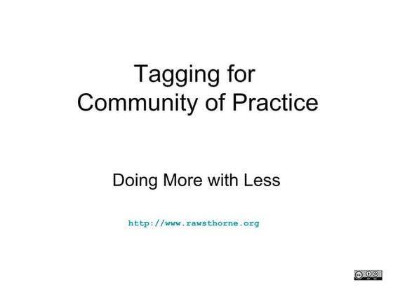 Tagging | PPT