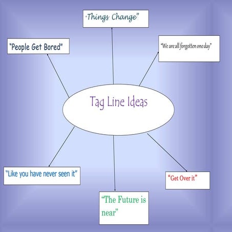 Tag line ideas | DOCX