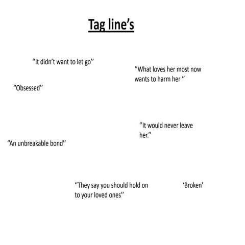 Tag lines | PPT