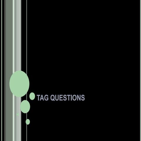 Question Tags | PPT