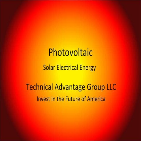 Tag Solar Presentation | PPT