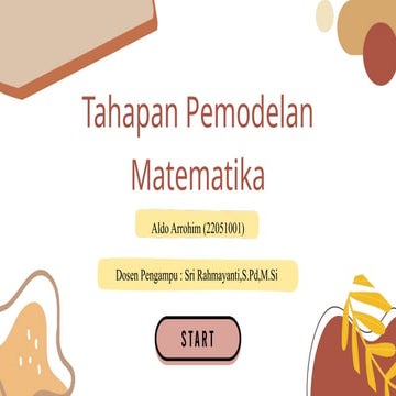 Tahapan Pemodelan Matematika Beserta Contohnya.pptx