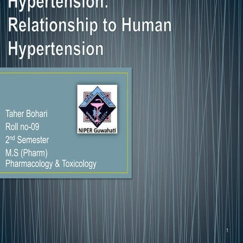 Genetic Rat Models for Hypertension:Relationship to Human Hypertension ...