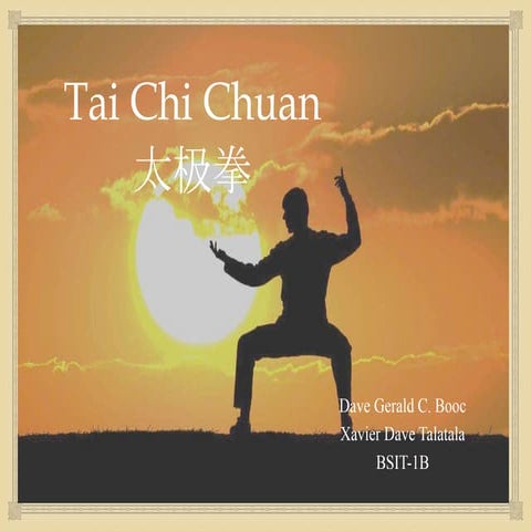 Tai Chi 太極拳 | PPTX