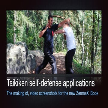 Taikiken self-defence applications | PPT