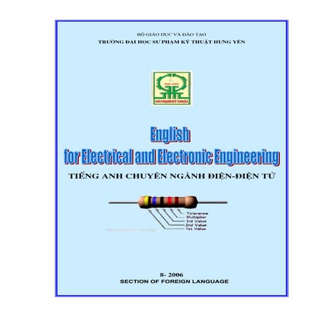 English for Electric and Electronic Engineering | PDF