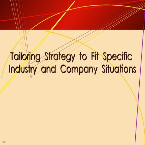 Tailoring Strategy as per the stage .ppt