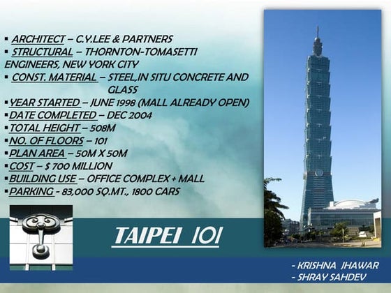 TAIPEI 101, CASE STUDY | PDF