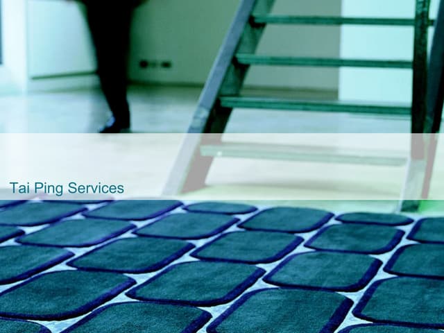 Samuelson Furniture Presentation Cover | PPT