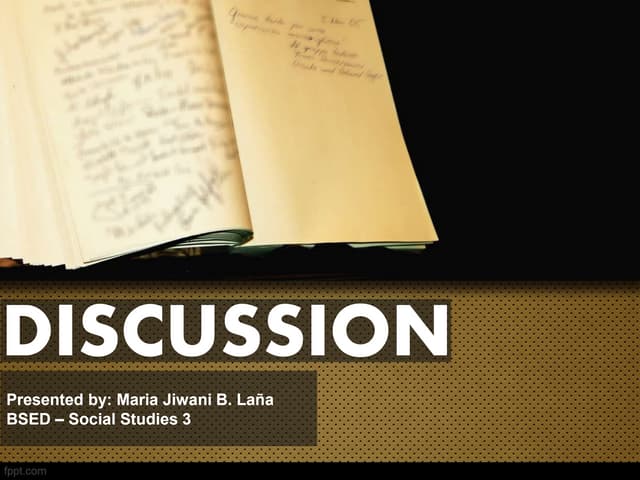 Group discussion ppt | PPT
