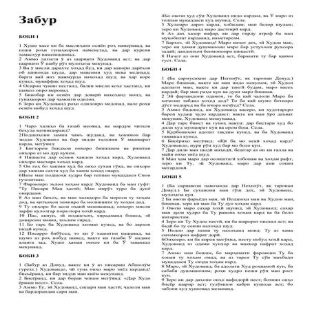 Tajik - The Book of Psalms - Google Cloud Translation.pdf