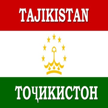 Tajikistan | PPTX