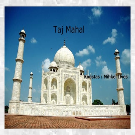 Taj mahal | PPT