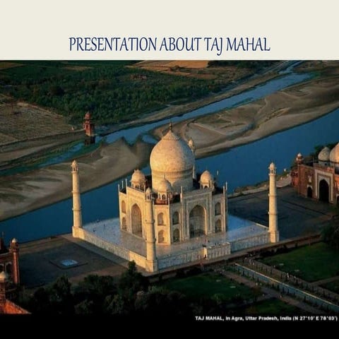 Taj mahal | PPTX