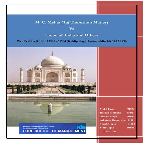 Taj trapezium | PDF