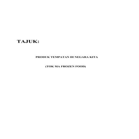 Tajuk | PDF
