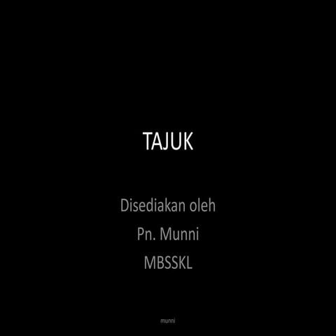 Tajuk | PPTX