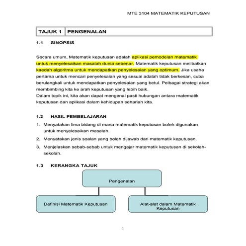 Tajuk 1 pengenalan | DOC