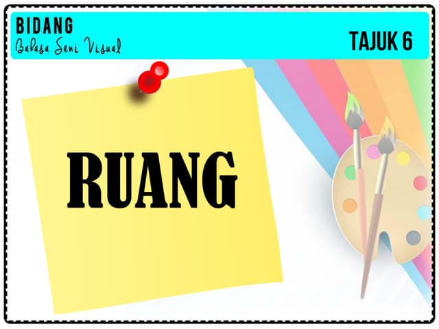 REKA BENTUK LANDSKAP PENDIDIKAN SENI VISUAL TINGKATAN 3 | PPTX