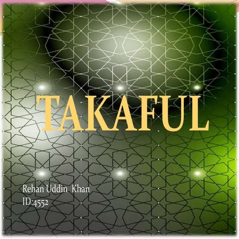 Takaful | PPT