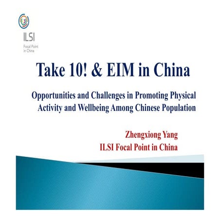 Take 10 & EIM in china | PPT