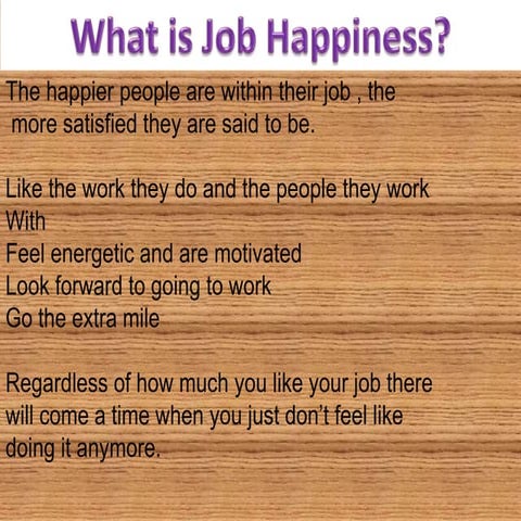 Presentation2 Ways To Be Happy At Work | PPT