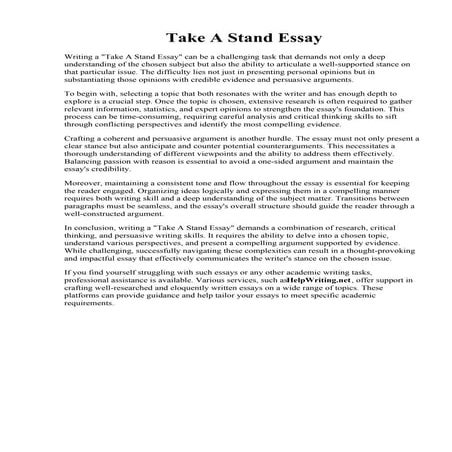 Take A Stand Essay.pdf