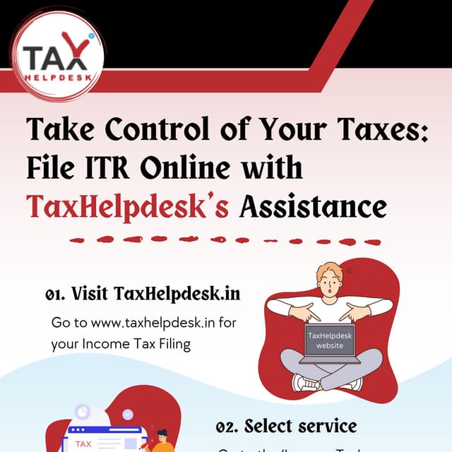 Take Control of Your Taxes File ITR Online with TaxHelpdesk's ...