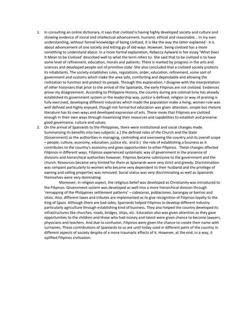 A Comparative Analysis of the 19th Century and the Present in the ...