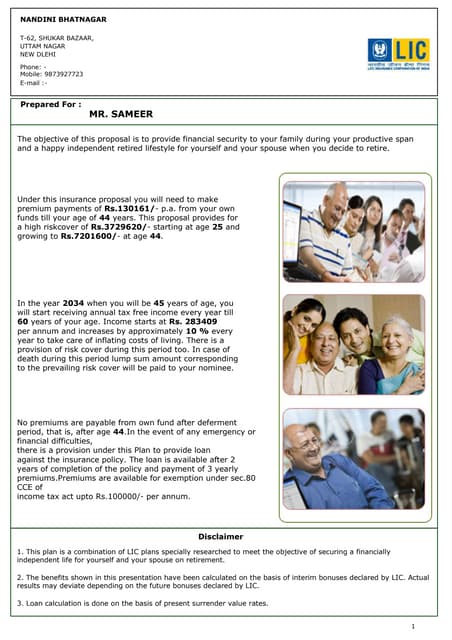 Lic | PDF | Life Insurance | Insurance